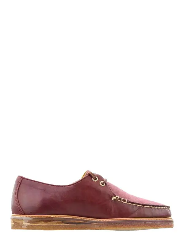 Sperry Captains Derby Shoes - Red