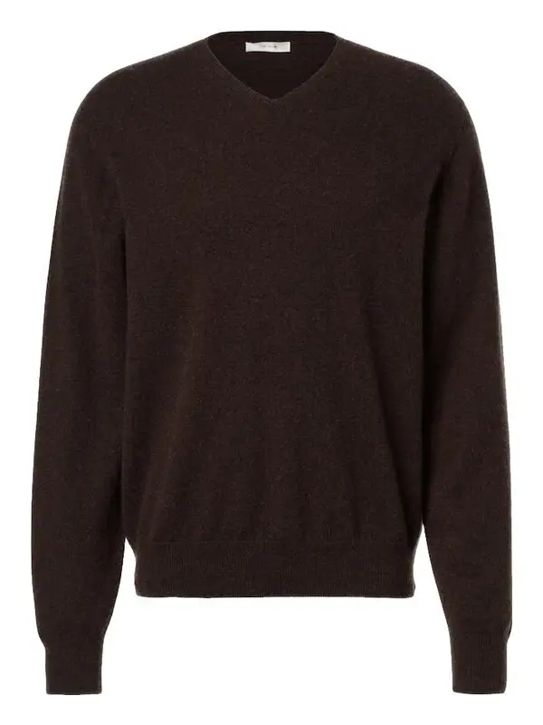 THE ROW Rod Cashmere Sweater - Brown