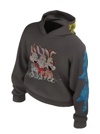 DRAKE 4u Hot Moms Vixen Hoodie - Black