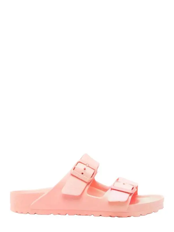 BIRKENSTOCK Arizona Double-buckle Slides - Orange