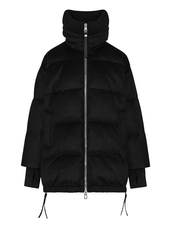 DUNO Long Down Jacket - Black