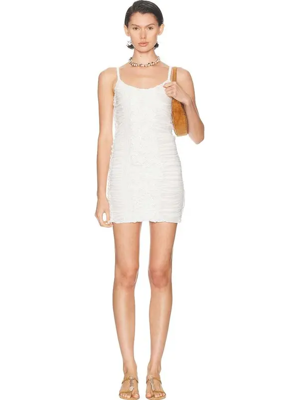 TG BOTANICAL Peony Sundress - White