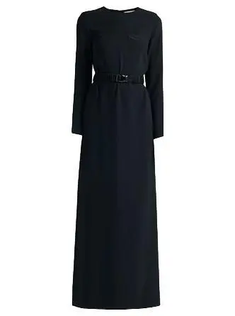 Iceberg Maxi Flared Dress - Black