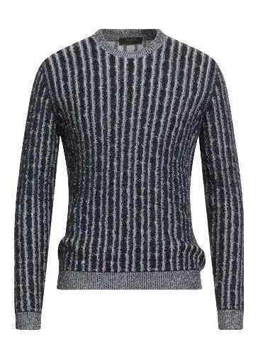 MOORER Cable-knit Wool-blend Sweater - Blue
