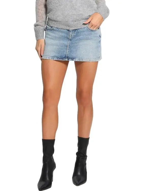 Guess Nani Denim Mini Skirt - Blue