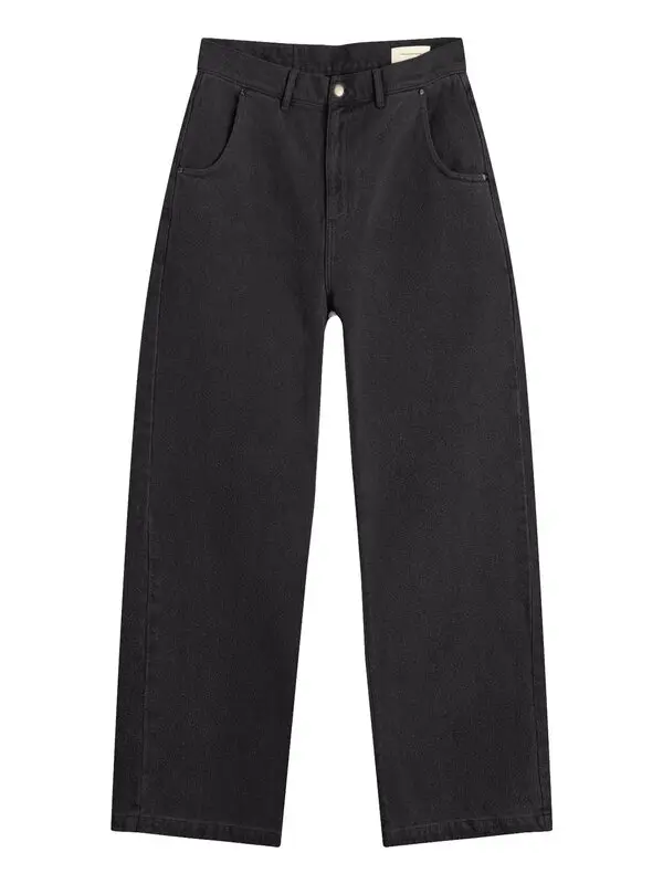 MFPEN Straight Cut Jeans - Faded Black