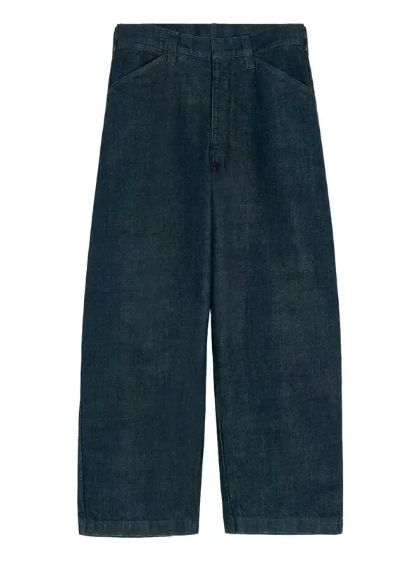 LEMAIRE Adjustable-strap Jeans - Blue