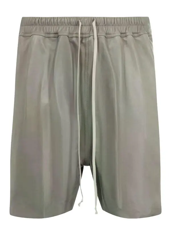 Rick Owens Drawstring Drop-crotch Shorts - Grey