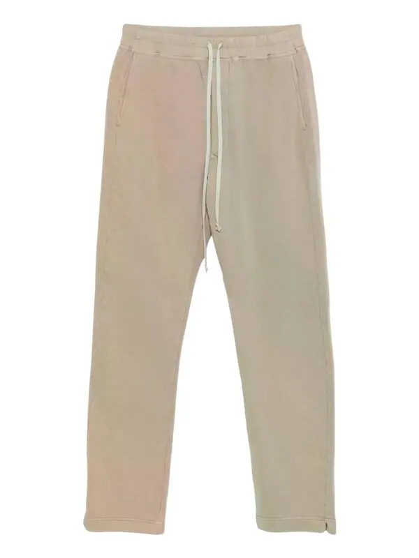 Rick Owens Drawstring Cotton Trousers - Neutrals