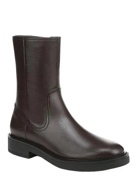 Veronica Beard Creswell Lug Sole Bootie - Espresso