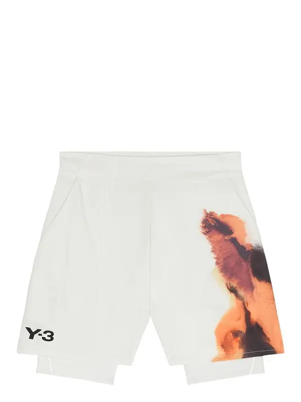 Yohji Yamamoto Tennis Capsule Shorts & Tight Set - Orbit Grey