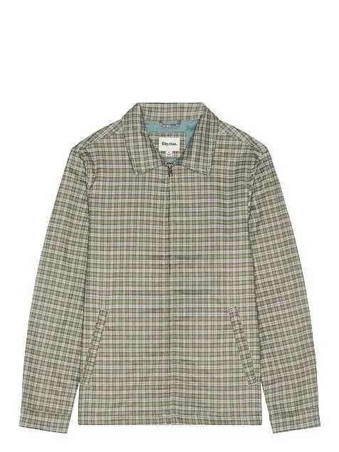 RHYTHM Jordy Check Jacket - Blue Check