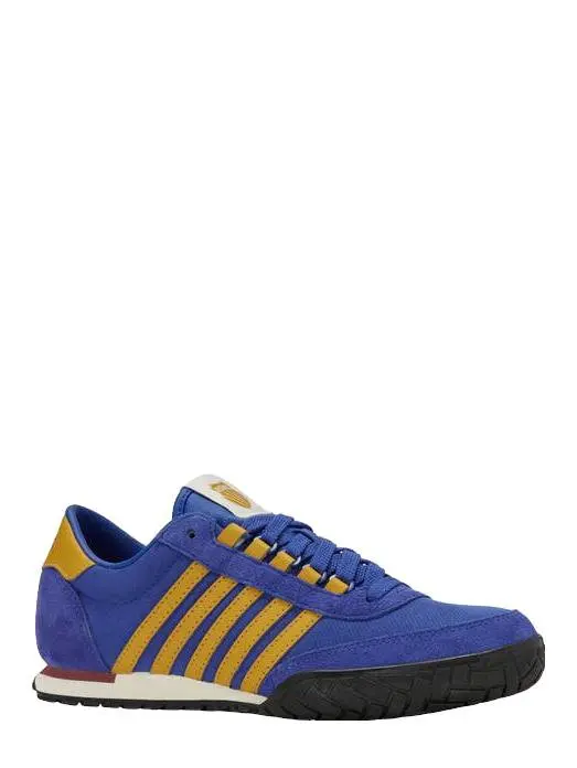 K-Swiss Vintage Trainer Low Top Sneaker - Surf The Web/gold Flake