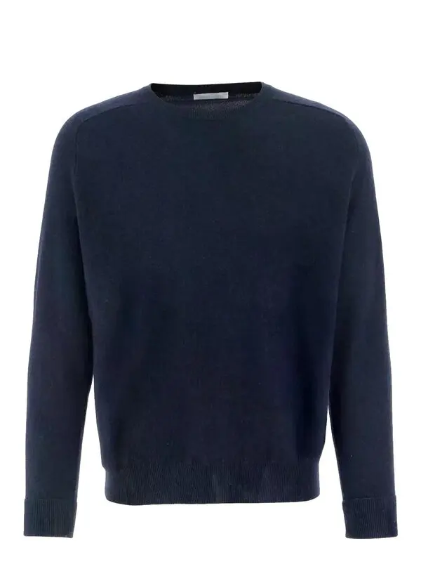 OLIVER LATTUGHI Cashmere Crewneck Sweater - Blue