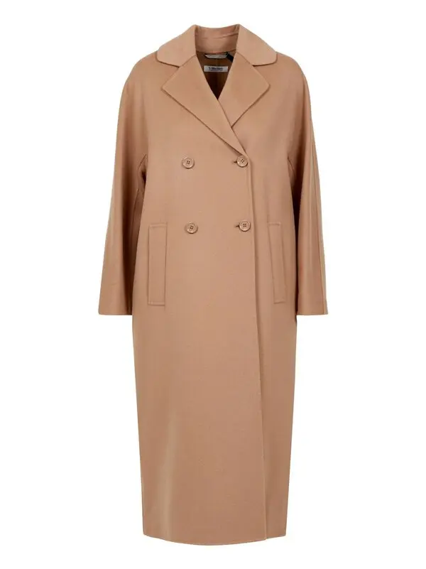 Max Mara Pure Wool Coat - Camel