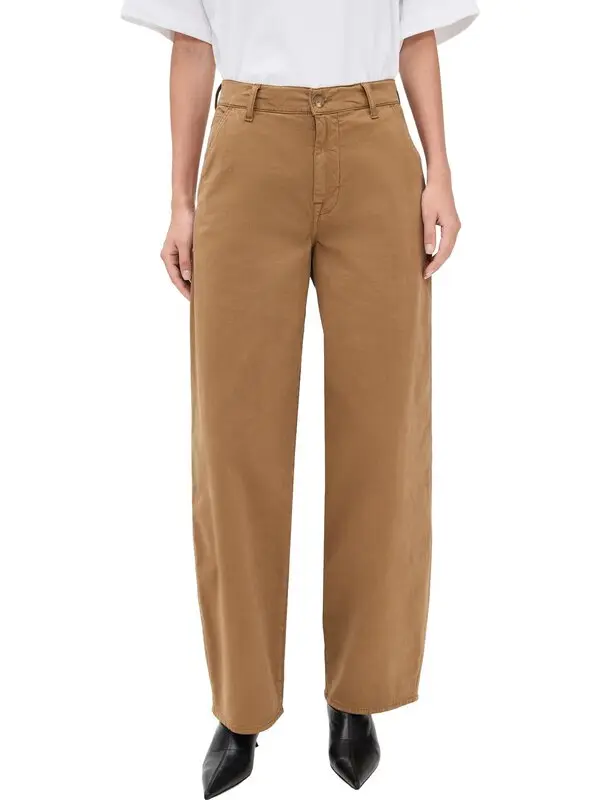 7 For All Mankind Bonnie Trousers - Sand Storm