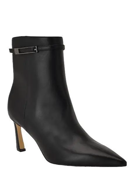 Calvin Klein Pointed Toe Booties - Black