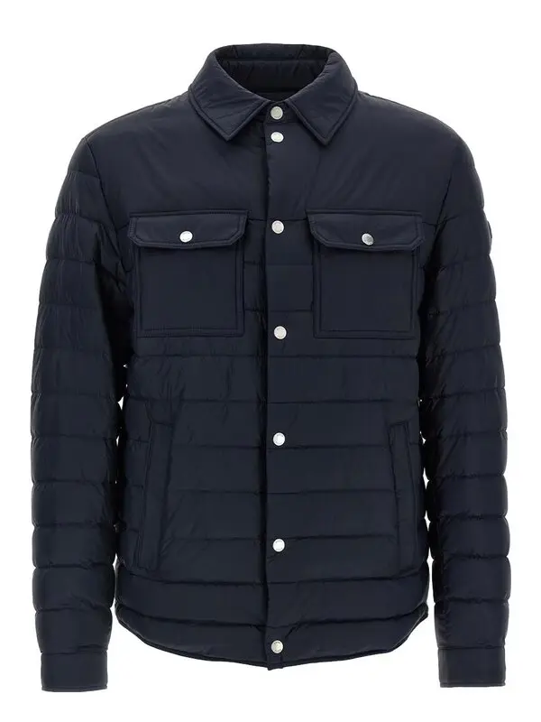 Hugo Boss H-dahanso Down Jacket - Blue