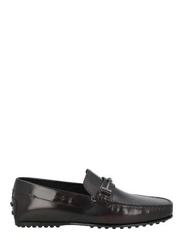 TOD'S Leather Loafers - Red
