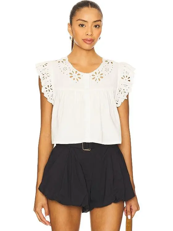 Tularosa Jayne Top - Ivory