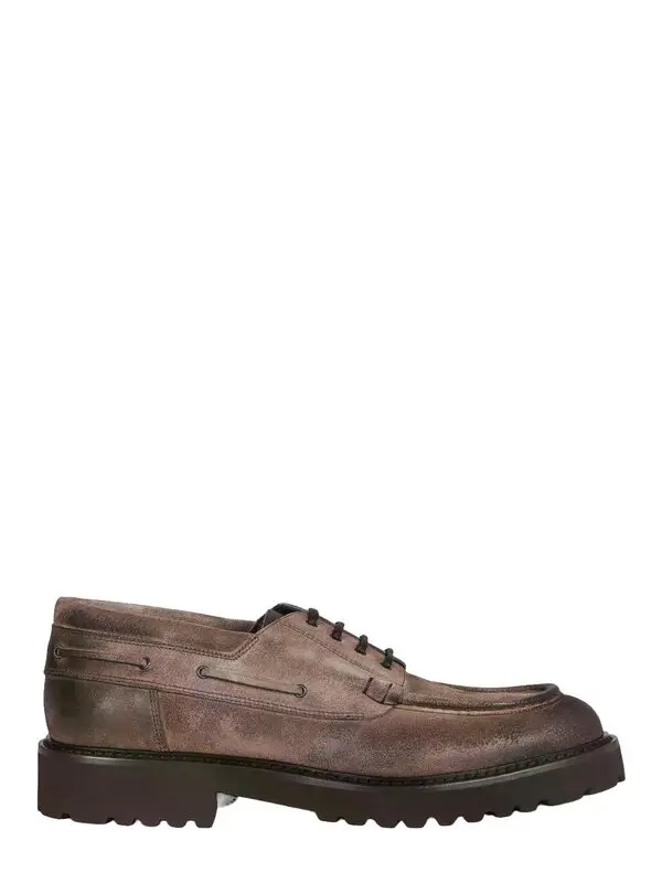 DOUCAL'S Lace-up Derby Shoes - Brown