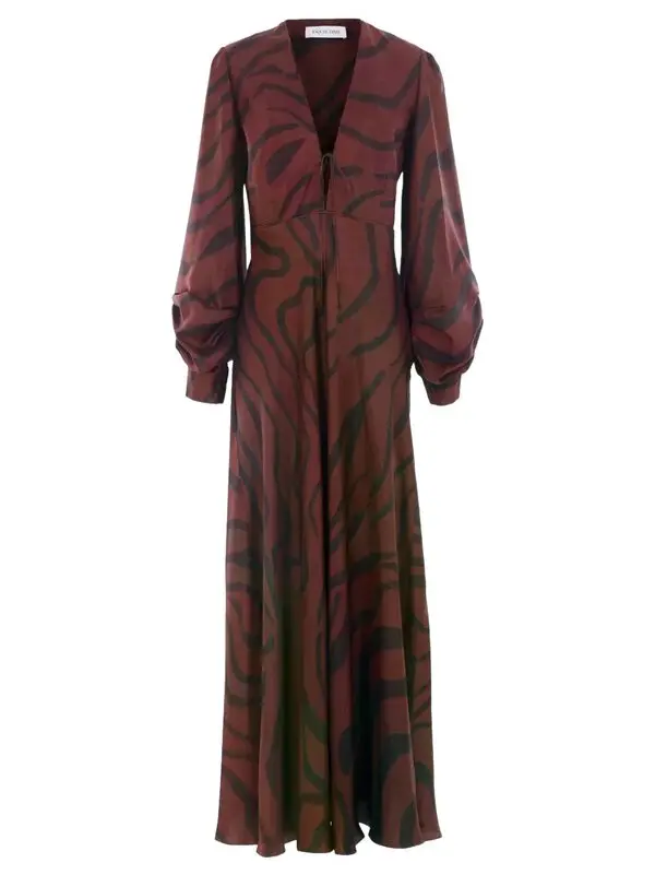 Raquel Diniz Valerie Maxi Dress - Red