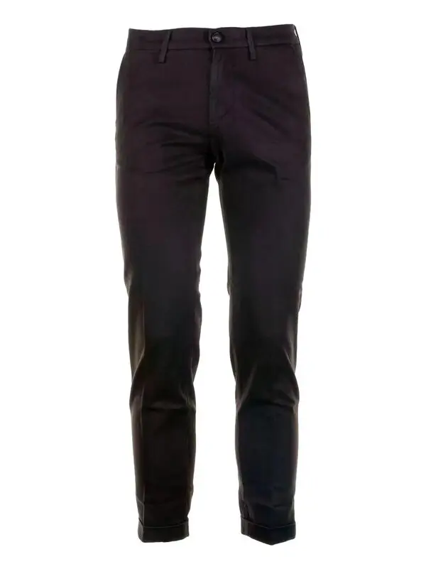 RE-HASH Cuffed Trousers - Brown