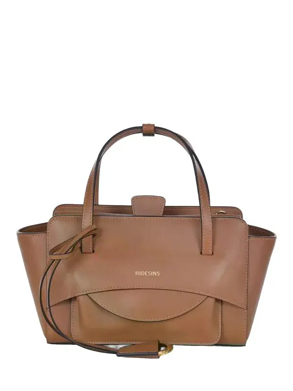 HIDESINS Top-handle Flap Bag - Brown