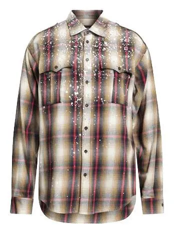 Dsquared2 Shirt Mustard Size Cotton, Glass - Yellow
