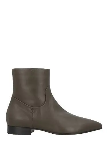 POMME D'OR Calfskin Ankle Boots - Beige
