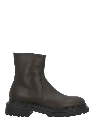 POMME D'OR Ankle Boots In Calfskin - Brown