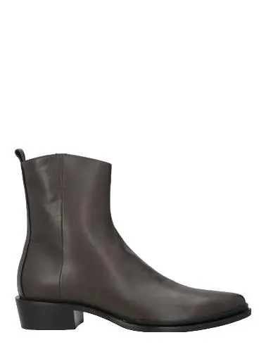 POMME D'OR Leather Ankle Boots - Brown