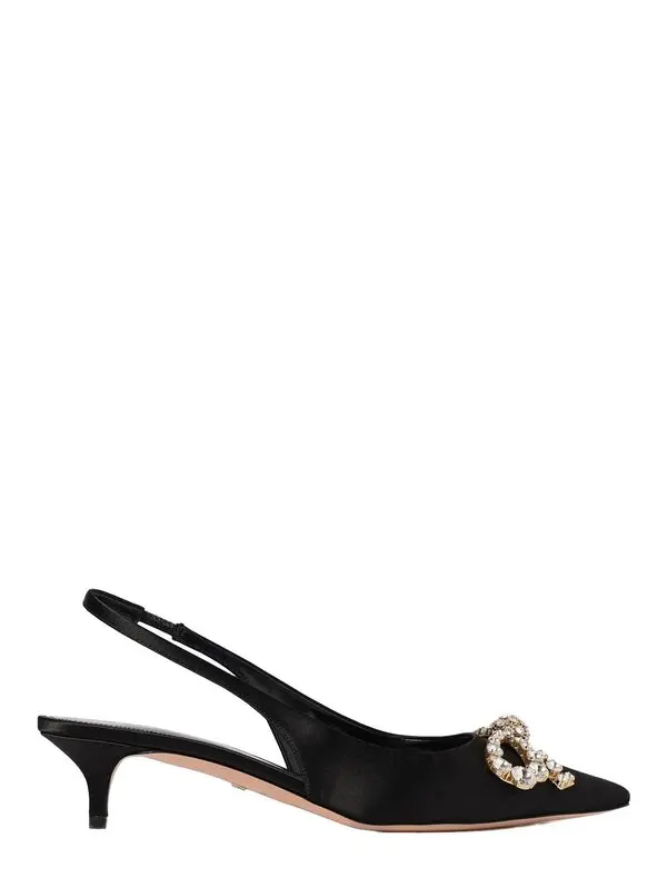 Giambattista Valli Slingback Pumps - Black