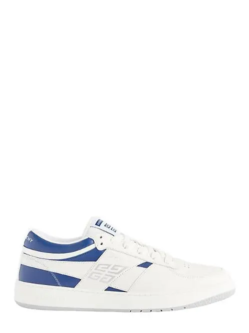 Givenchy Leather And Suede Trainers - White/navy