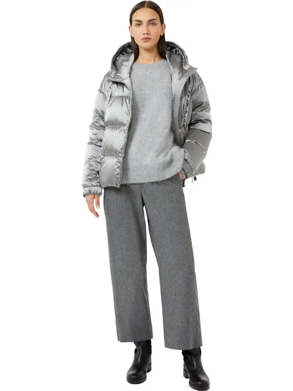 Max Mara Short Down Jacket - Medium Grey