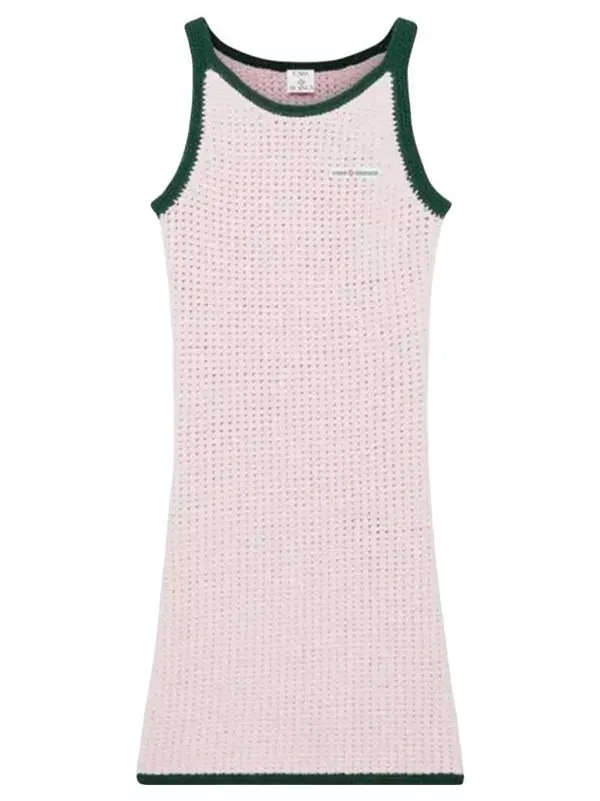 Casablanca Knit Sleeveless Dress - Multicolor