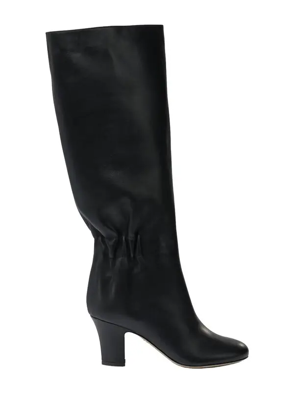 FERRAGAMO Curled Details 70mm Boots - Blue