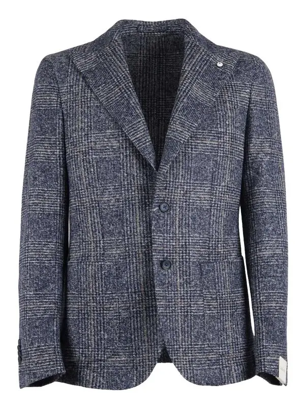 L.B.M. 1911 Single-breasted Jacket - Blue