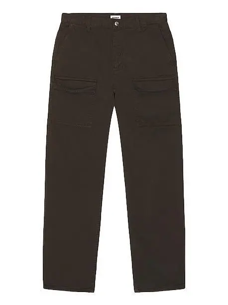 ASHER Cadden Cargo Twill Pants - Chocolate
