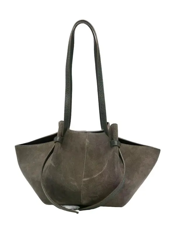 Yuzefi Mochi Suede Tote - Green