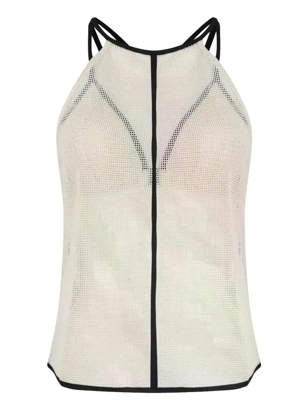 OSKLEN Semi-sheer Top - White