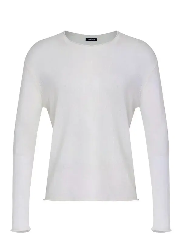 OSKLEN Tricot Knit Jumper - White