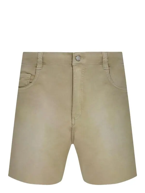 OSKLEN Cotton-blend Bermuda Shorts - Neutrals