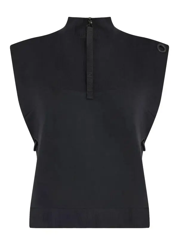 OSKLEN High-neck Sleeveless Top - Blue