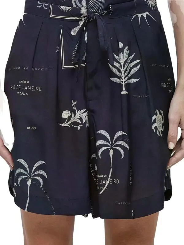 OSKLEN 1989 Graphic Shorts - Blue