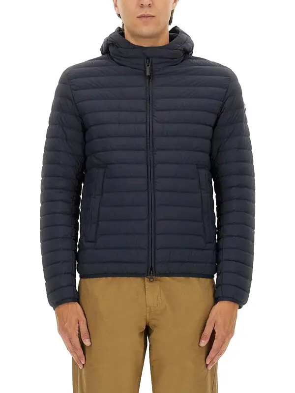 COLMAR Lightweight Hooded Down Jacket - Blue