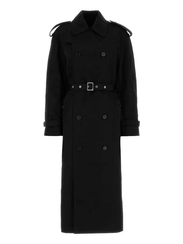JW Anderson Nylon Trench Coat - Black