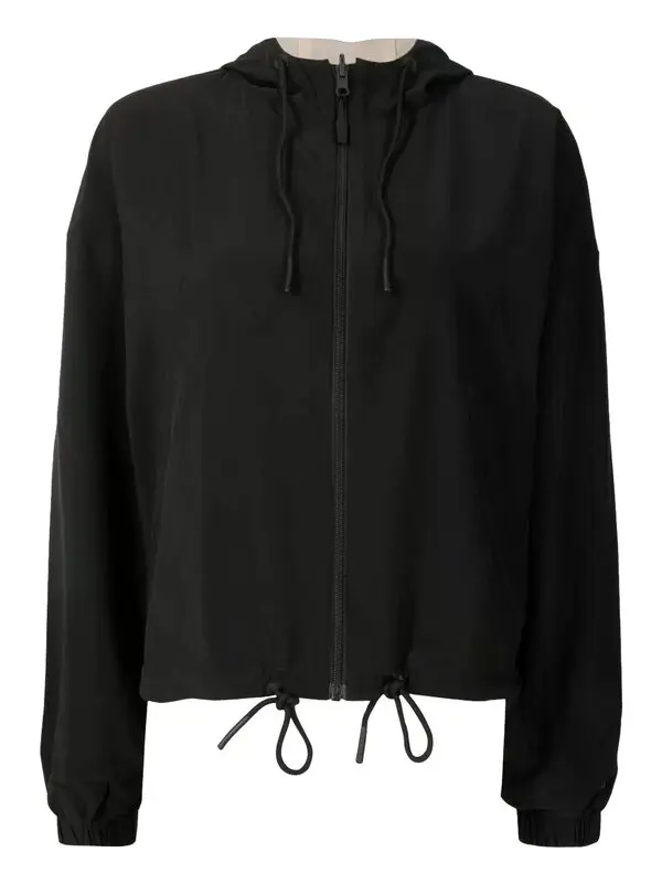 OSKLEN Zip-up Hooded Jacket - Black