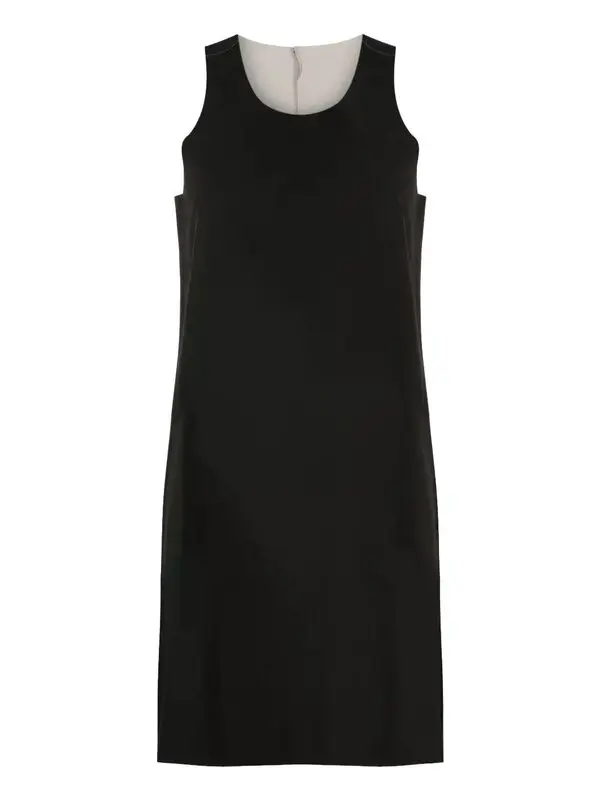 OSKLEN Sleeveless Reversible Minidress - Black