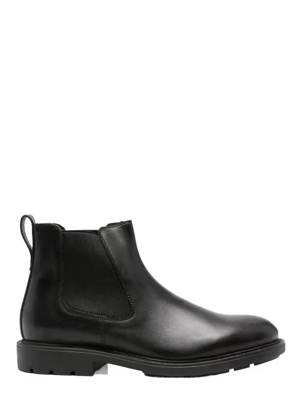 NEROGIARDINI Leather Chelsea Boots - Black